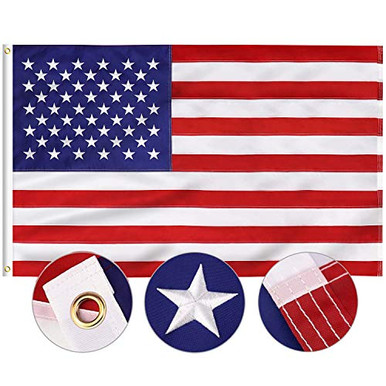 FLAGBURG American Flag 3x5 Ft US Flag, Long Lasting USA Flags with ...