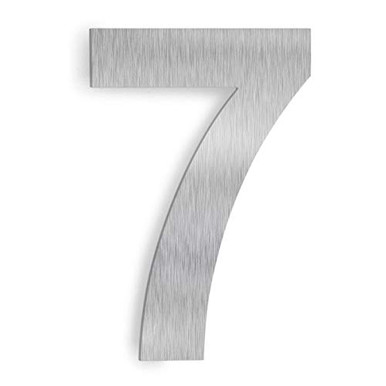 Barton Floating House Number 7 Premium 6" inch House Letter Number ...