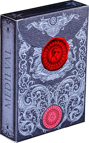 Medieval Stone Playing Cards with Unique Seal Stand Out with Hand ...