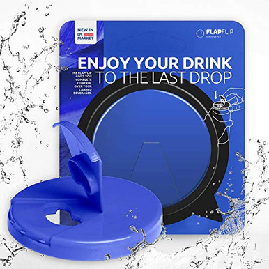 FlapFlip Soda Can Lids Reusable Beer Pop Can Covers with a Unique ...