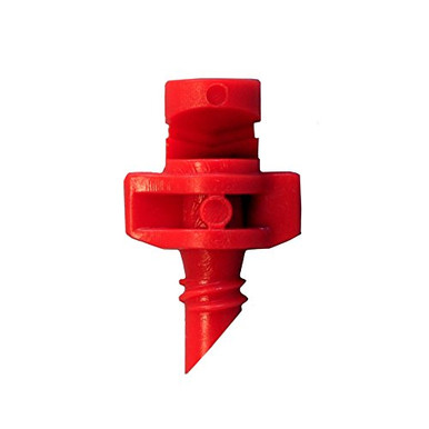 60 Pack RED xGarden 180 Degree Micro Sprayer Fan Jet - For Hydroponic ...