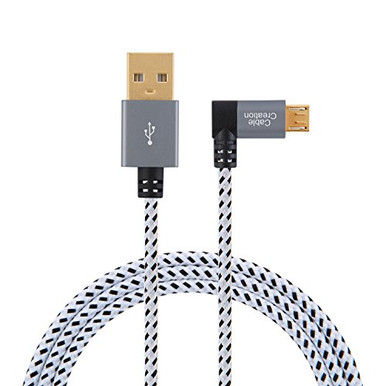 CableCreation 3FT USB Charge Cable 90 Degree Vertical Right USB 2 0 A ...