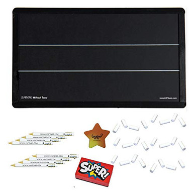 Large 11 x 17 Lined Chalkboard for Word and Name Practice Intermediate ...