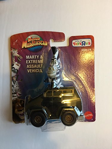 World of Madagascar Movie Exclusive Mini Marty in Car - Warehousesoverstock