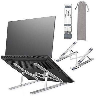 Laptop Stand HONGO Aluminum Portable Monitor Tablet Stand Notebook ...