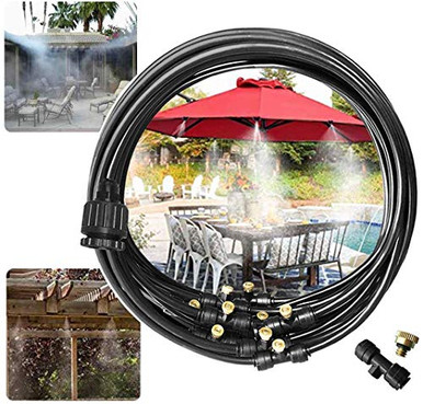 Outdoor Misting Misters Cooling System 33 3FT 10M Misting Line 12 Brass ...