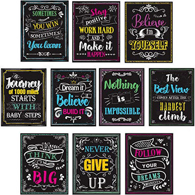 Motivational Posters for Classroom Inspirational Quotes Posters Wall ...