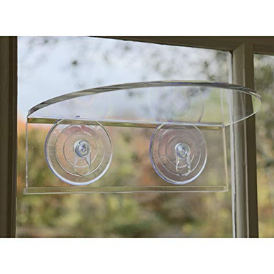 Window Garden Veg Ledge Suction Cup Window Shelf Create an Indoor ...
