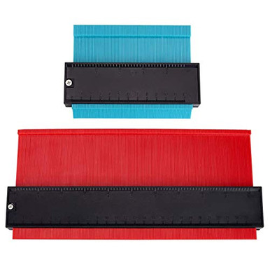 Upgrade Version 2 Piece Contour Gauge Tool Upgrade Widen 10" and 5 ...