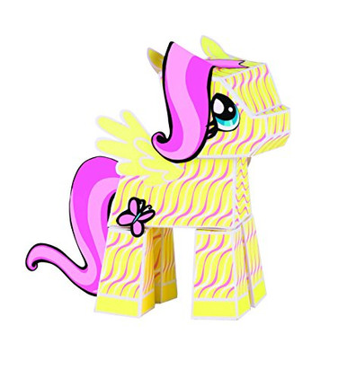 My Little Pony Fold Your Own Paper Fluttershy, Paper Punk My Little ...
