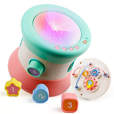 Mini Tudou Baby Musical Toys Drum Multifunctional Infant Instruments ...
