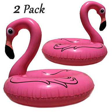 GiftExpress Inflatable Flamingo Pool Float, Swim Party Toys, Fun Beach ...