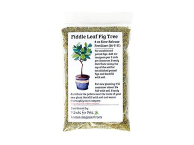 Fiddle Leaf Fig Tree Fertilizer Slow-Release Pellets Ficus Plant Food ...