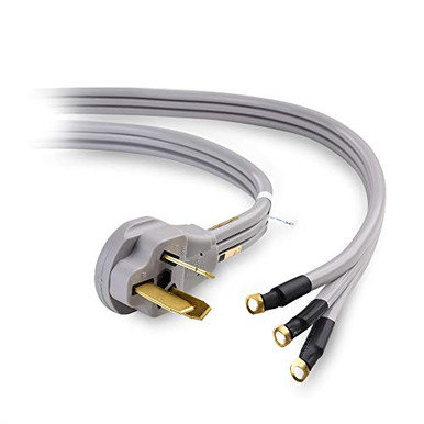 Cable Matters 3 Prong to 3 Wire Range Cord Heavy Duty 50 Amp Cord - 5 ...