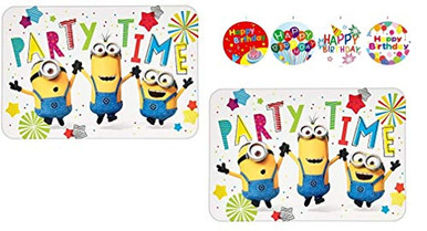 Despicable Me Minions Postcard Style Party Invitations with Envelopes ...