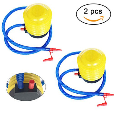 PERTTY 2Pcs Air Balloon Pump Foot Balloon Pump Plastic Bellows Foot ...