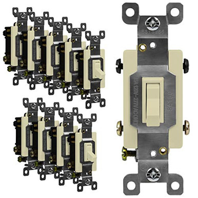 ENERLITES 4-Way Toggle Light Switch Three or Four Way Push-In and Side ...