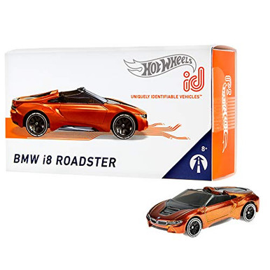 Hot Wheels id BMW i8 Roadster Moving Forward Embedded NFC Chip Uniquely ...