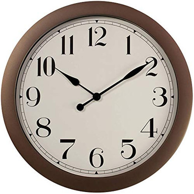 PresenTime Co 11 5" Farmhouse Antique Bronze Rustic Round Decorative ...