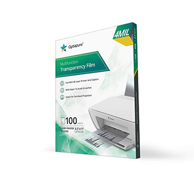 Optiazure Transparency Film Overhead Projector Film for Laser Jet ...
