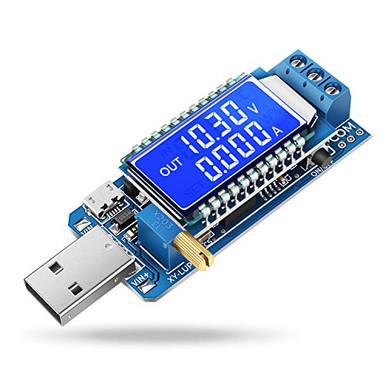 USB Power Module DROK DC-DC 5V to 3 3V 9V 12V 24V Adjustable Buck Boost ...