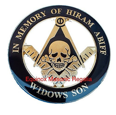 Masonic Rite in Memory of Hiram Abbif the Widow Son Black and G Auto ...