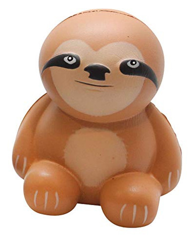 Sloth Large Squishy Slow Rise Animal - Sensory, Stress, Squish Fidget ...