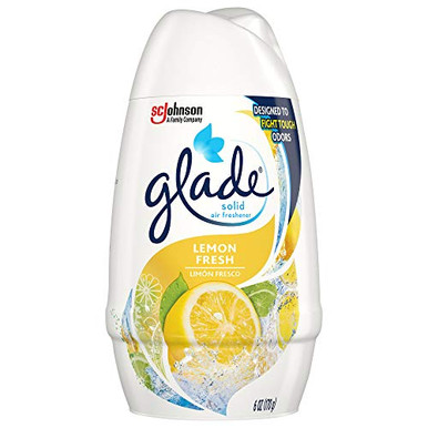 Glade Solid Air Freshener Deodorizer for Home and Bathroom Lemon Fresh ...