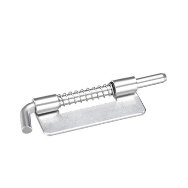 uxcell Spring Latch 3 Inch Right-Handed Zinc Plated Barrel Bolt Lock ...