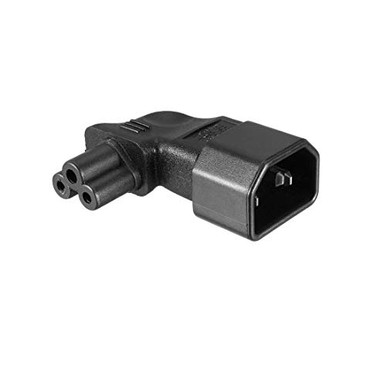uxcell AC110-250V 10A Male IEC320 Male C14 to Female C5 Power Socket ...