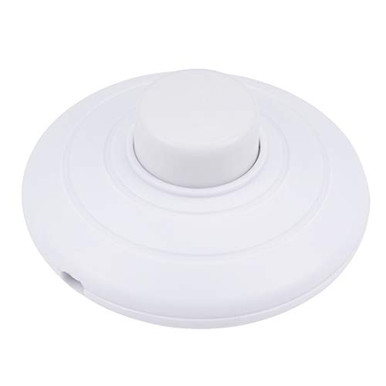 uxcell Inline Foot Pedal Push Button Switch Round Lamp Light Foot ...