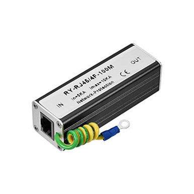uxcell Ethernet Surge Protector for 10 100M Base-T Gigabit Modem ...