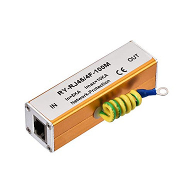 uxcell Ethernet Surge Protector for 10 100M Base-T Gigabit Modem ...