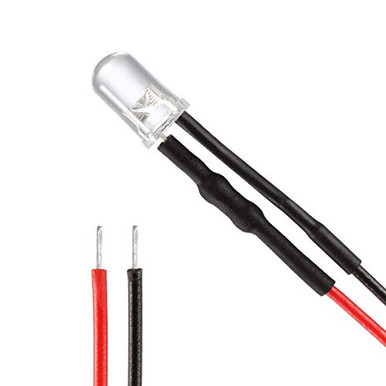 uxcell 10pcs Fast Flashing - Slow Flashing 5mm LEDs Prewired Light ...