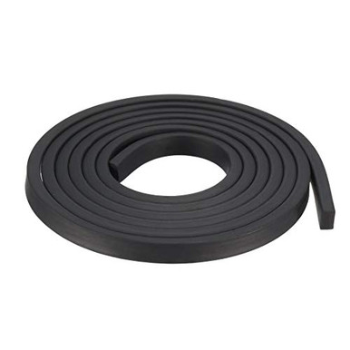 uxcell Solid Rectangle Rubber Seal Strip 5mm Wide 3mm Thick 1 Meter ...