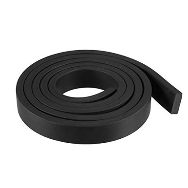 uxcell Solid Rectangle Rubber Seal Strip 15mm Wide 5mm Thick 1 Meter ...