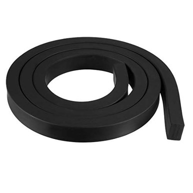 uxcell Solid Rectangle Rubber Seal Strip 15mm Wide 10mm Thick 1 Meter ...