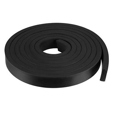 uxcell Solid Rectangle Rubber Seal Strip 25mm Wide 10mm Thick 3 Meters ...