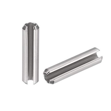 uxcell Slotted Spring Pin - M4 x 16mm 304 Stainless Steel Split Spring ...