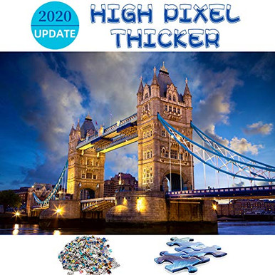 Funnlot Jigsaw Puzzles 1000 Pieces for Adults Jigsaw Puzzle Tower ...