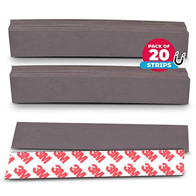 NextClimb Flat Magnetic Tape Strips Extra Strong Magnet and Adhesive ...