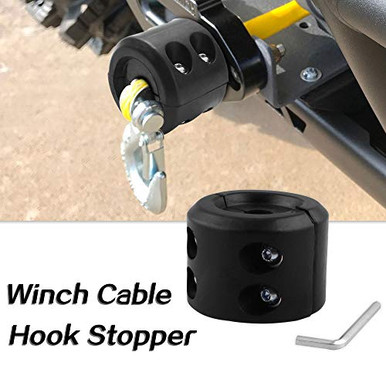 Sporacingrts Winch Cable Hook Stopper Line Stopper Rubber Cushion for ...