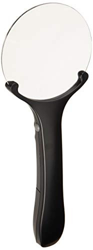 Magnifying Glass with Light 2 Bright LED Lights Visual Enhancing ...