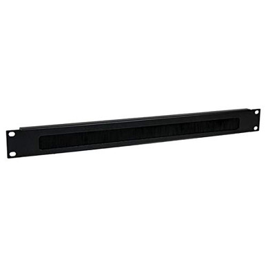 StarTech com 1U High-density Brush Strip Cable Management Panel ...