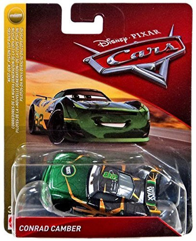 Conrad Camber AKA Shiny Wax Next Gen Piston Cup Racer Scale Action 1 55 ...
