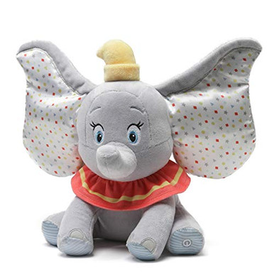 KIDS PREFERRED Disney Baby Dumbo Animated Plush Elephant with Flapping ...