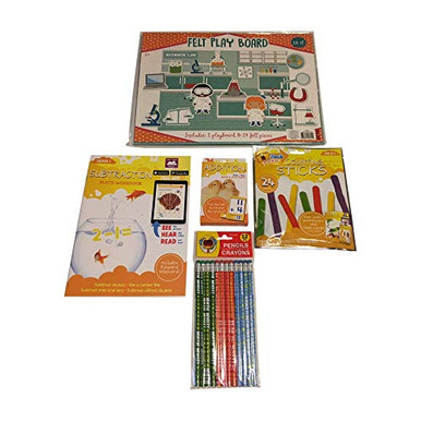 Science and Math Fun Educational Homeschool Bundle 1 Science Felt Board ...