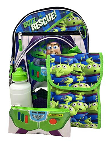 Toy Story 4 Backpack 5-piece Set Back School Essentials Lunch Bag Water ...