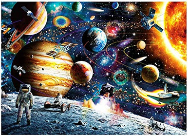 MasterFD Jigsaw Puzzle for Adult Planets in Space 1000 Pieces ...