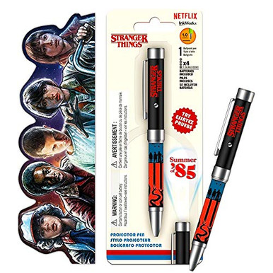 Stranger Things Projector Pen Bundle Set ~ Premium Stranger Things Pen ...